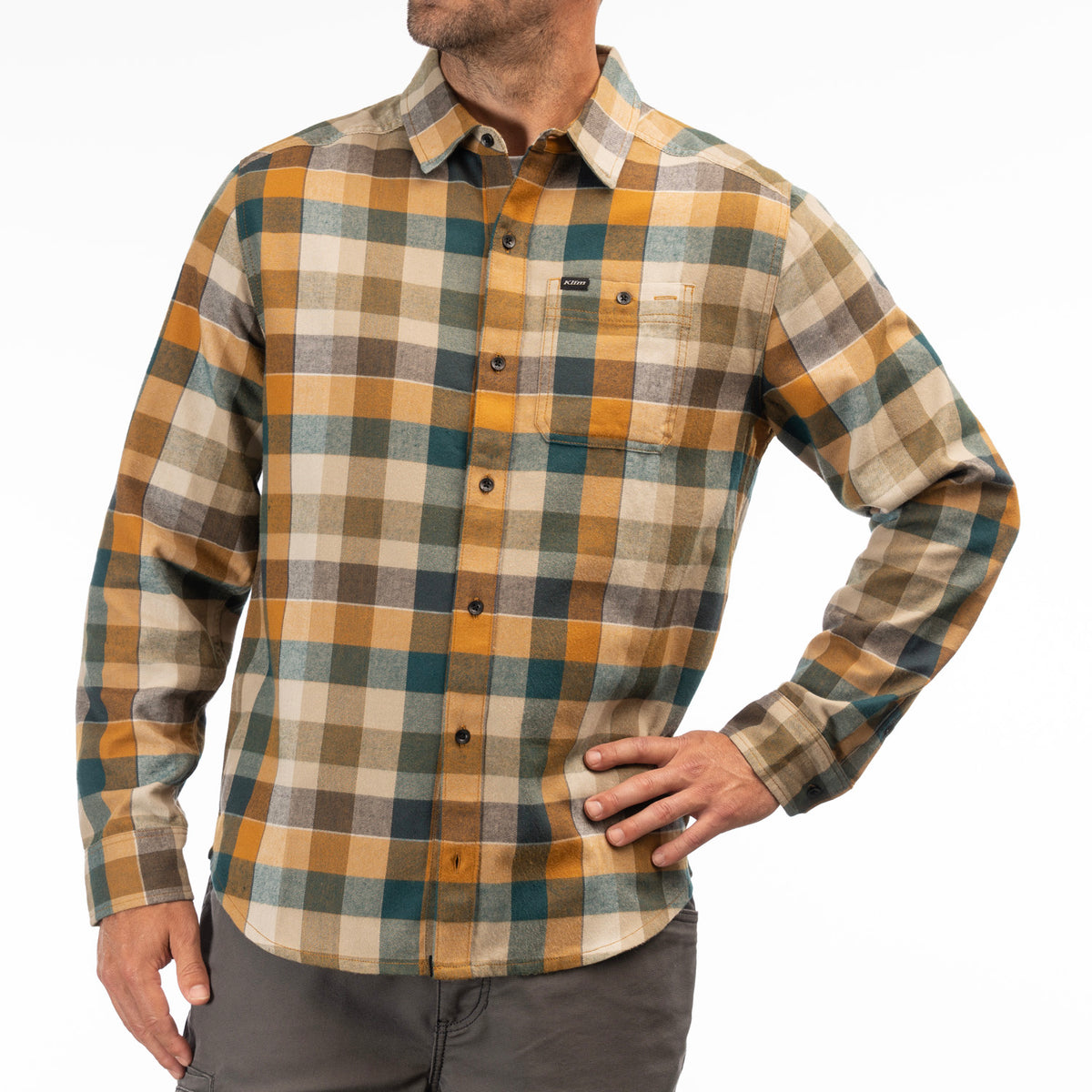 Klim Alderson Midweight Flannel Shirt — Motorcycle Gear
